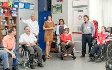 Violeta Barba, presidenta de las Cortes de Aragón, visita Fundación DFA ...